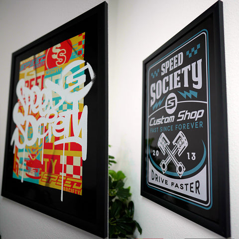Paste Up X Custom Shop Poster Collection (2 Pack) – Speed Society