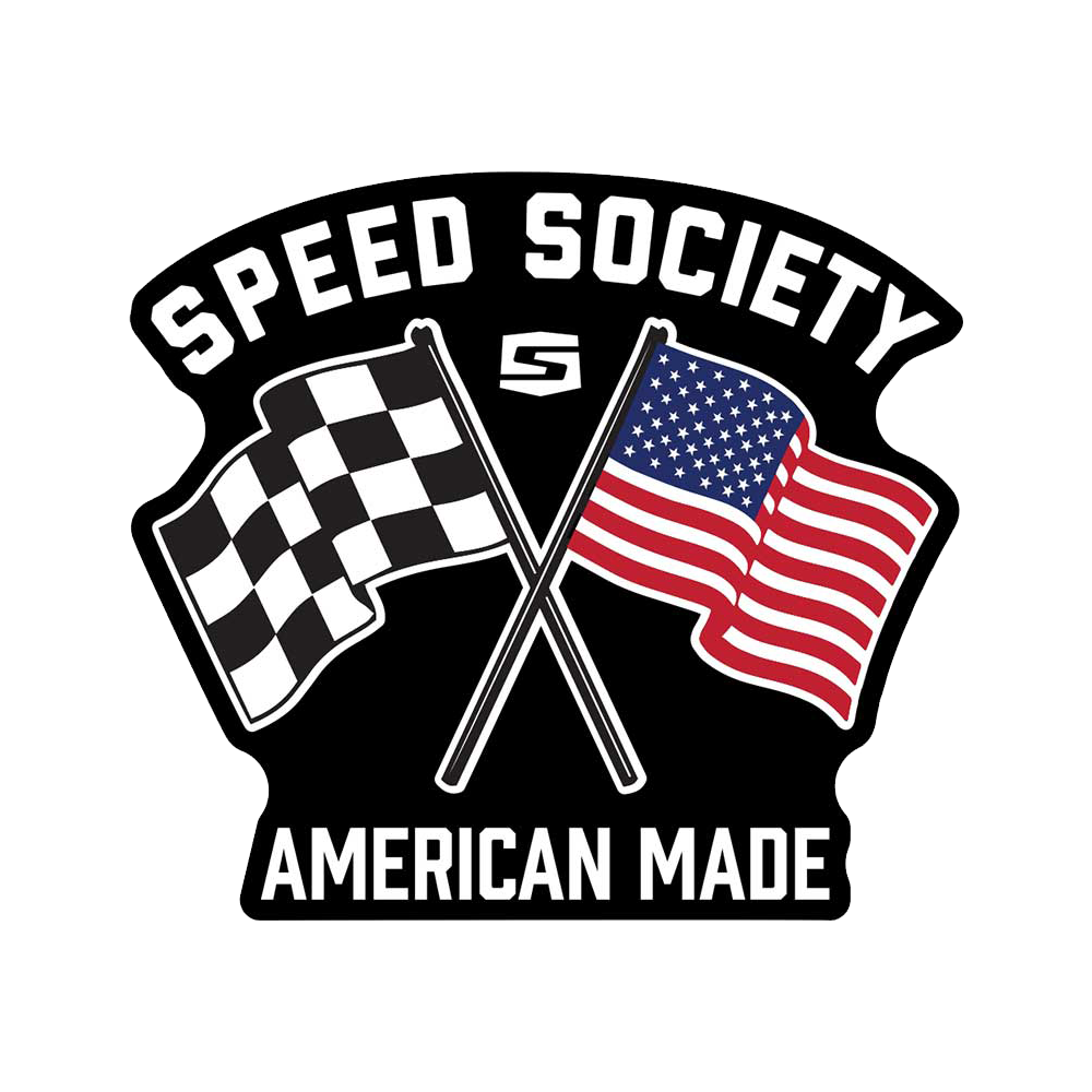 Dual Flags Decal – Speed Society